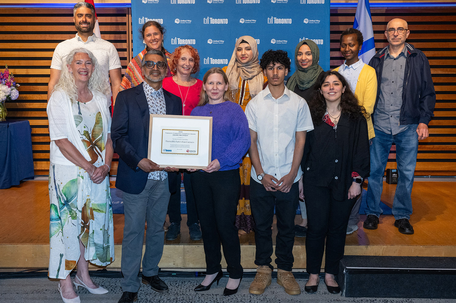 Toronto Community Champion Awards Ceremony – Thorncliffe Park Urban Farmers